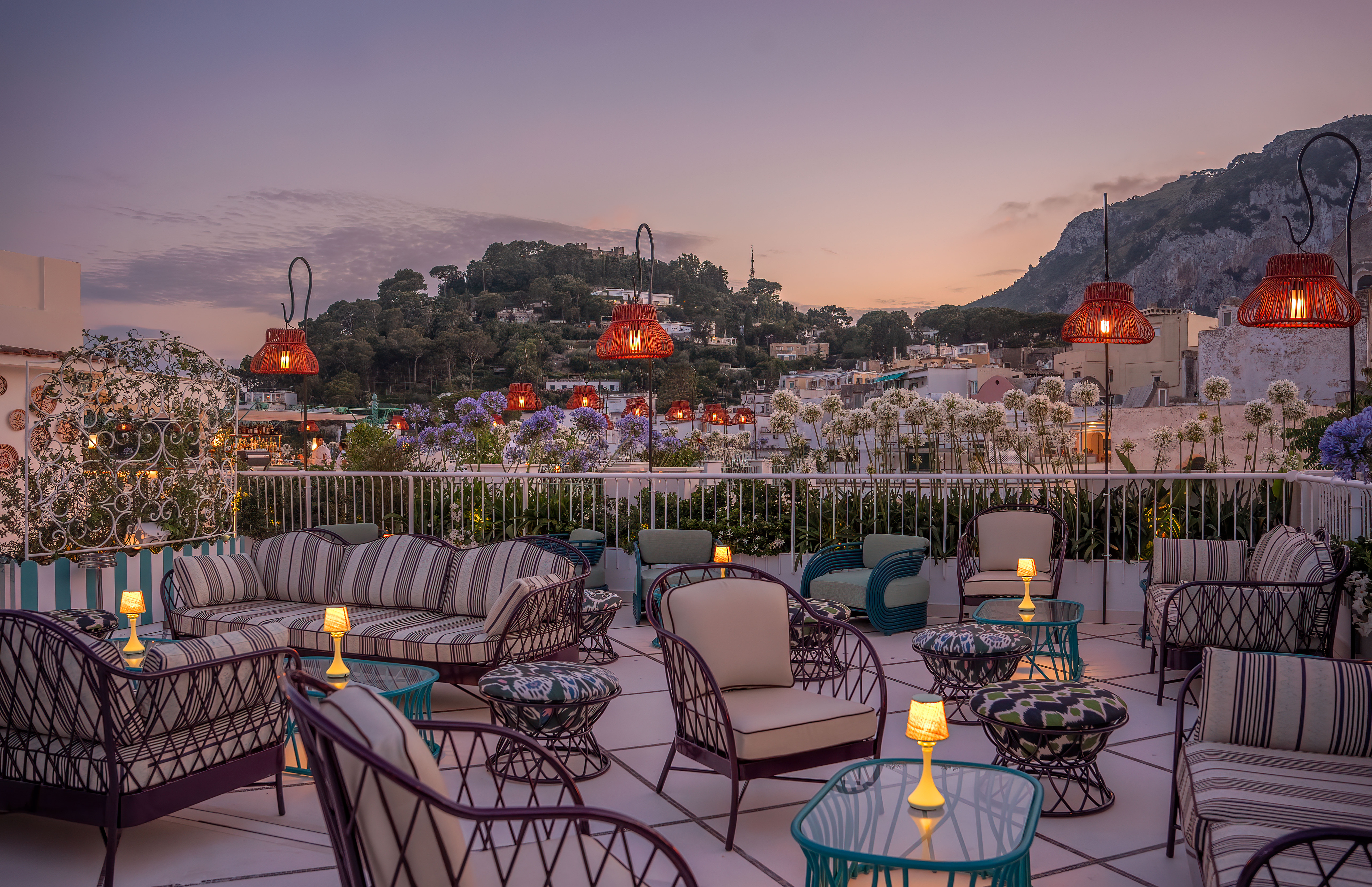 Restaurant Bianca by La Palma on Capri: Rooftop dining in the heart of ...