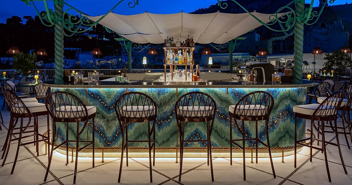 Restaurant Bianca By La Palma On Capri Rooftop Dining In The Heart Of Capri