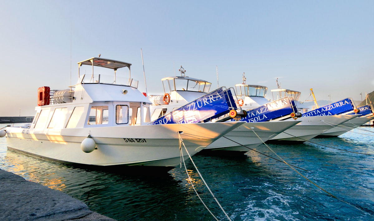 Boat Tour of the Island with a Blue Grotto Stop - 2025 - Laser Capri