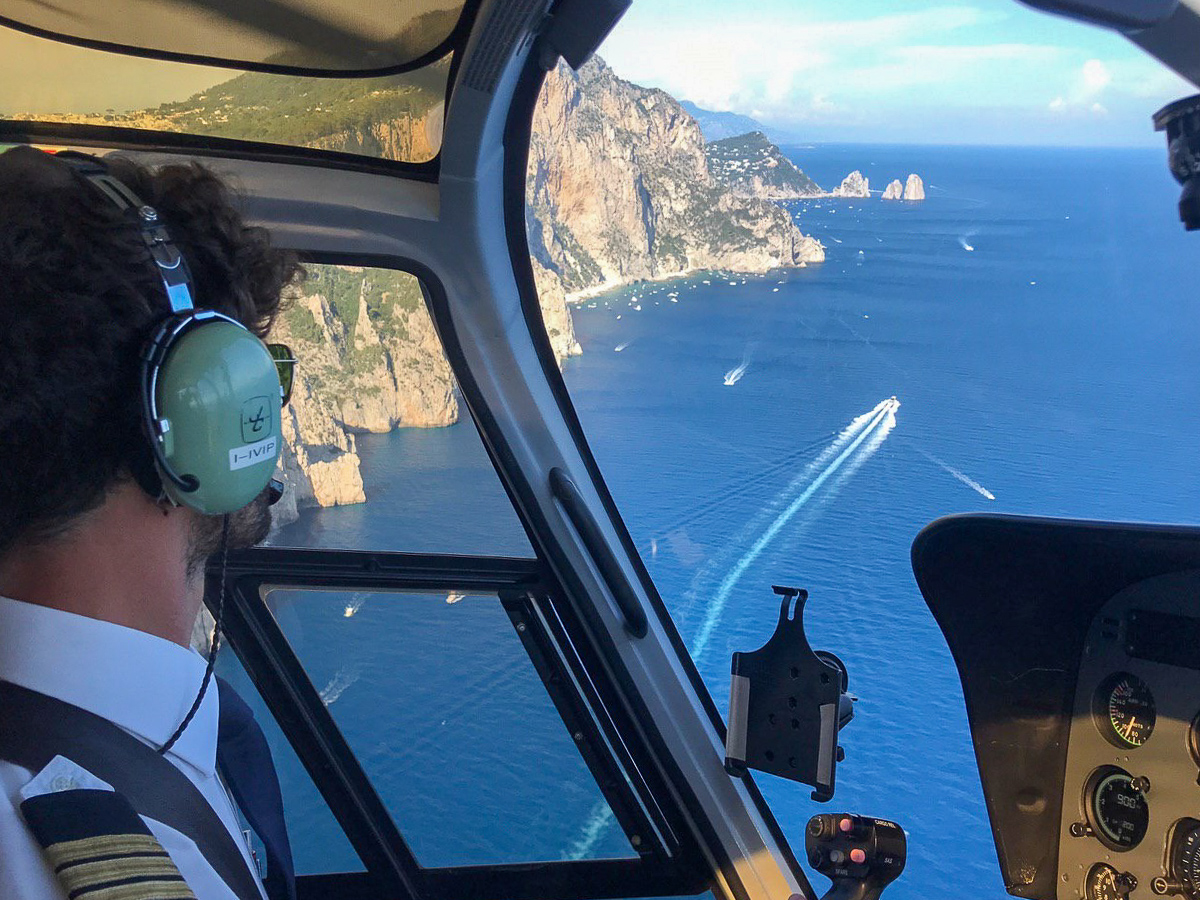 Helicopter Transfer to/from Capri - 2025 - Hoverfly Helicopters