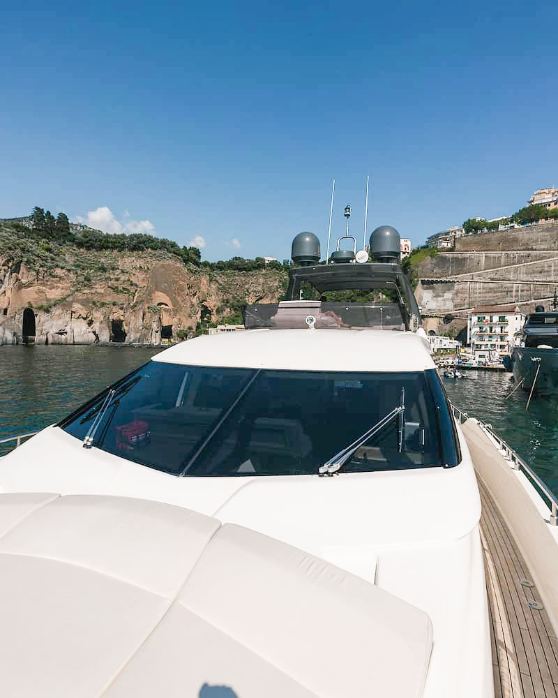 Ferretti 70 Yacht luxury experience 2025 - Charter System