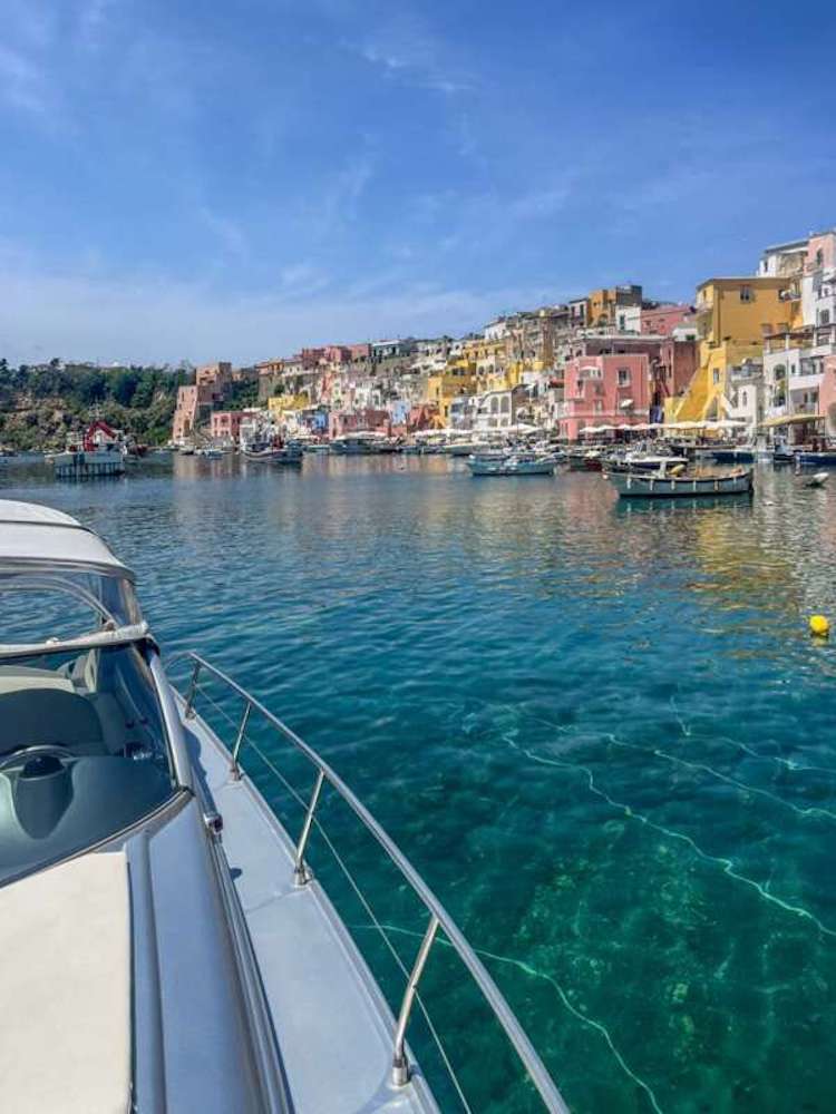 Ischia and Procida full-day tour on luxury yacht. By Amalfi Sails