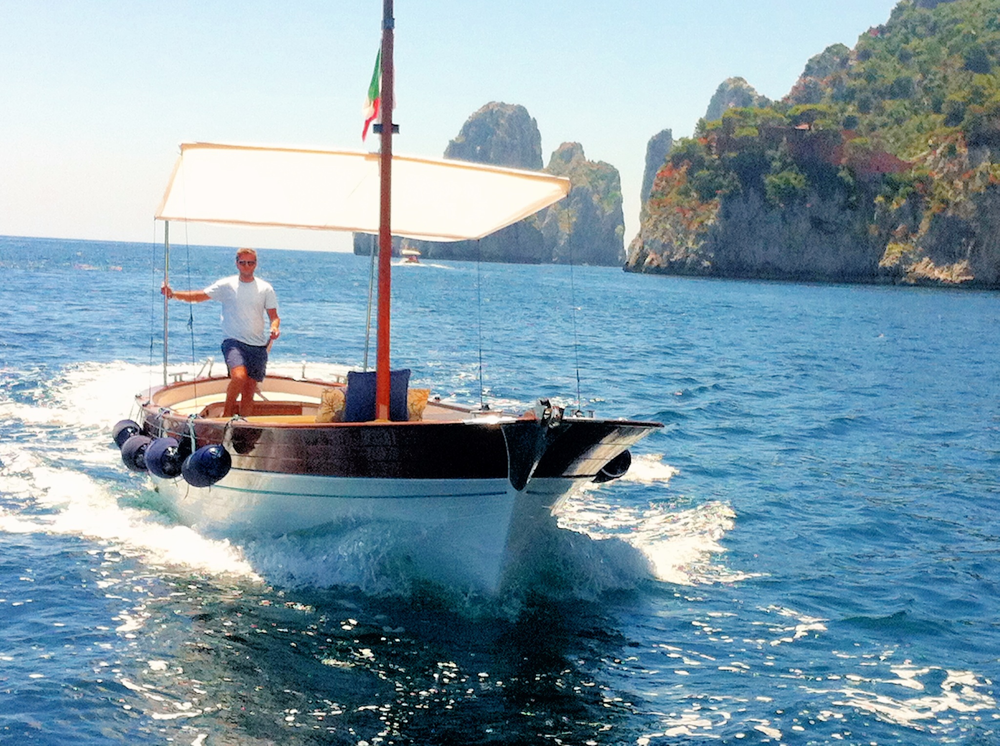 Full-Day Gozzo Boat Tour - Amalfi Coast. By Capri Boat Service