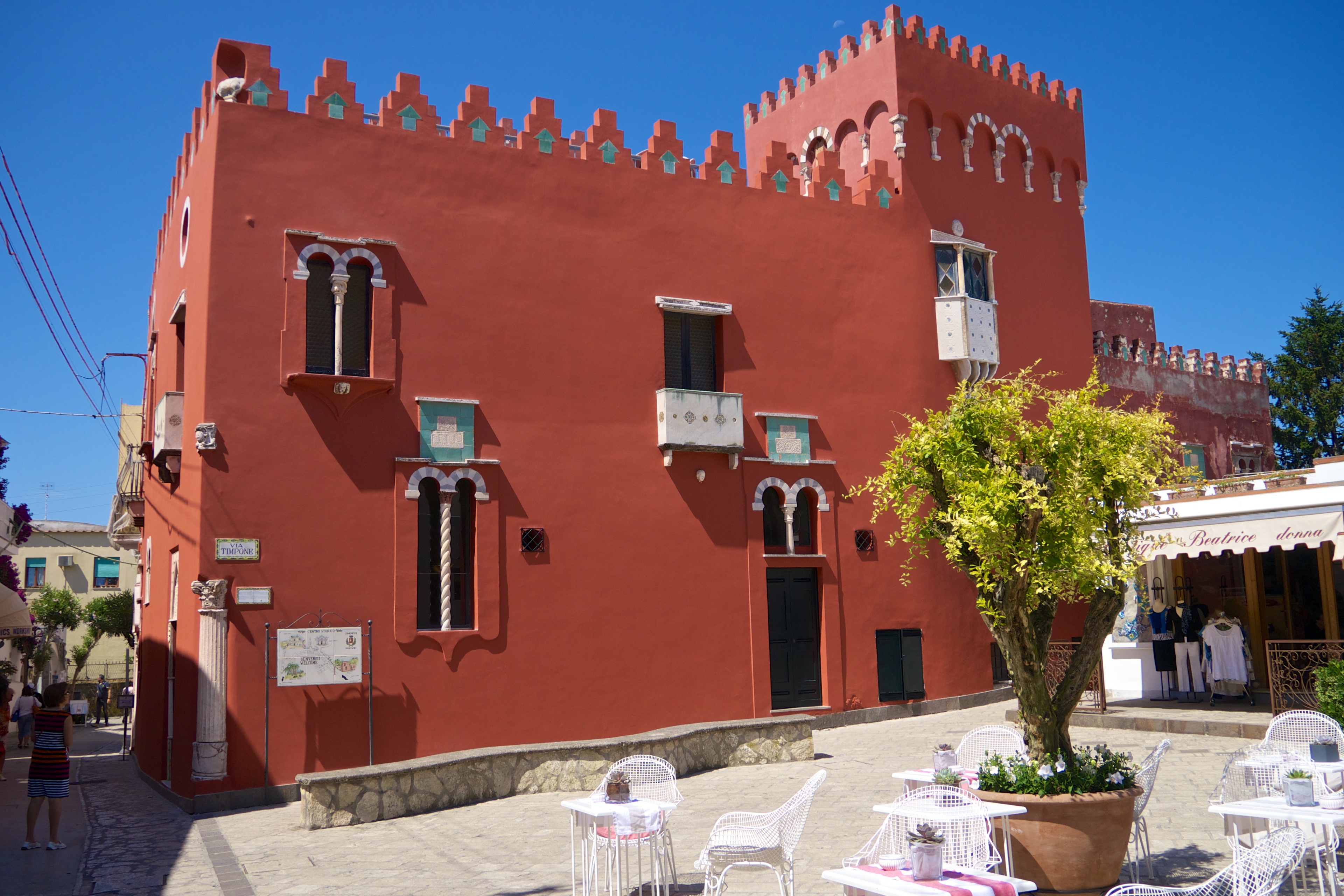 The history of the island of Capri