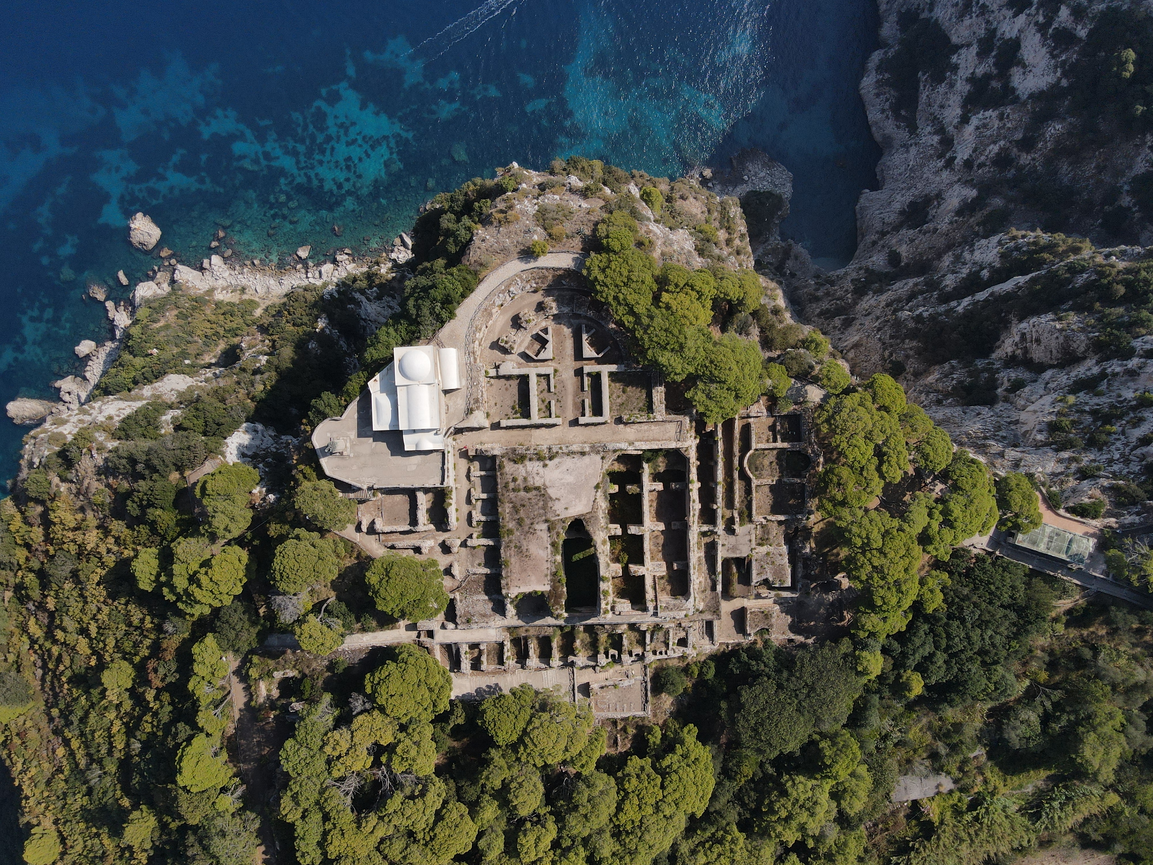 The history of the island of Capri