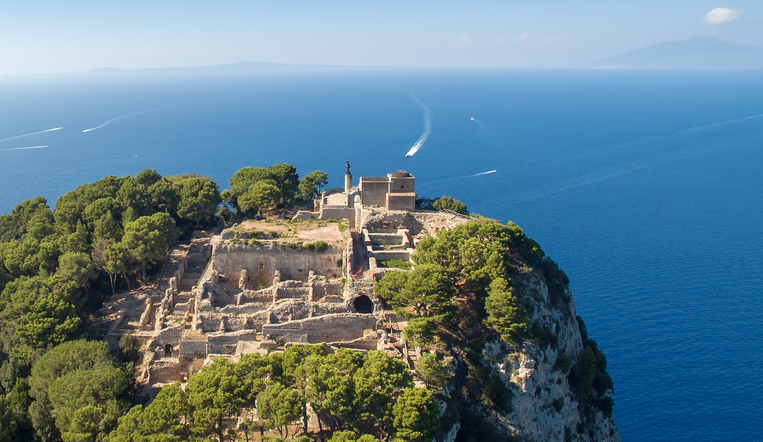 The history of the island of Capri