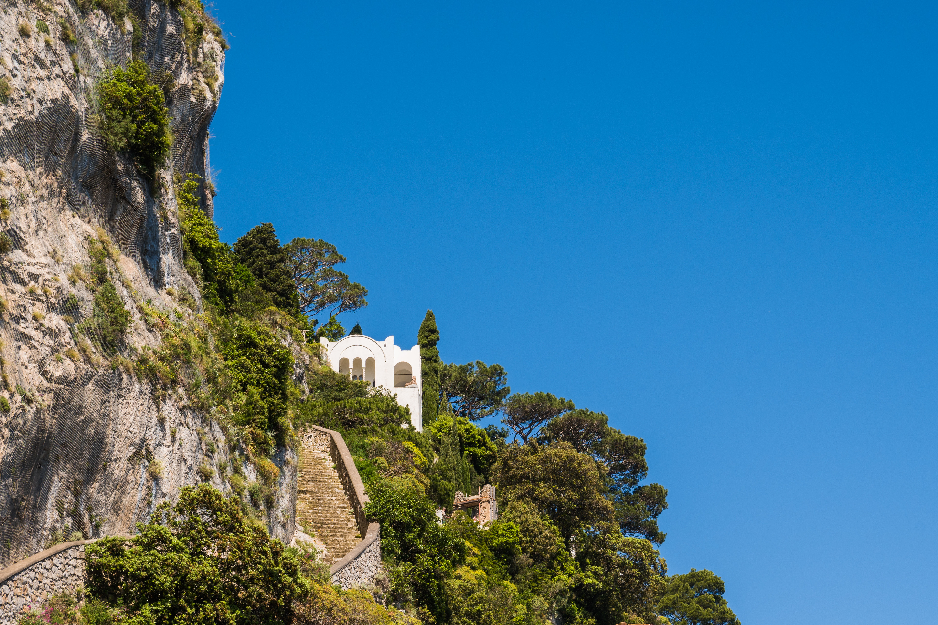 The history of the island of Capri