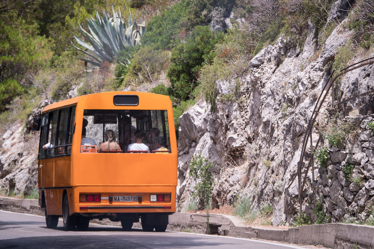 Getting Around Capri | Funicular, Bus and Taxis Info